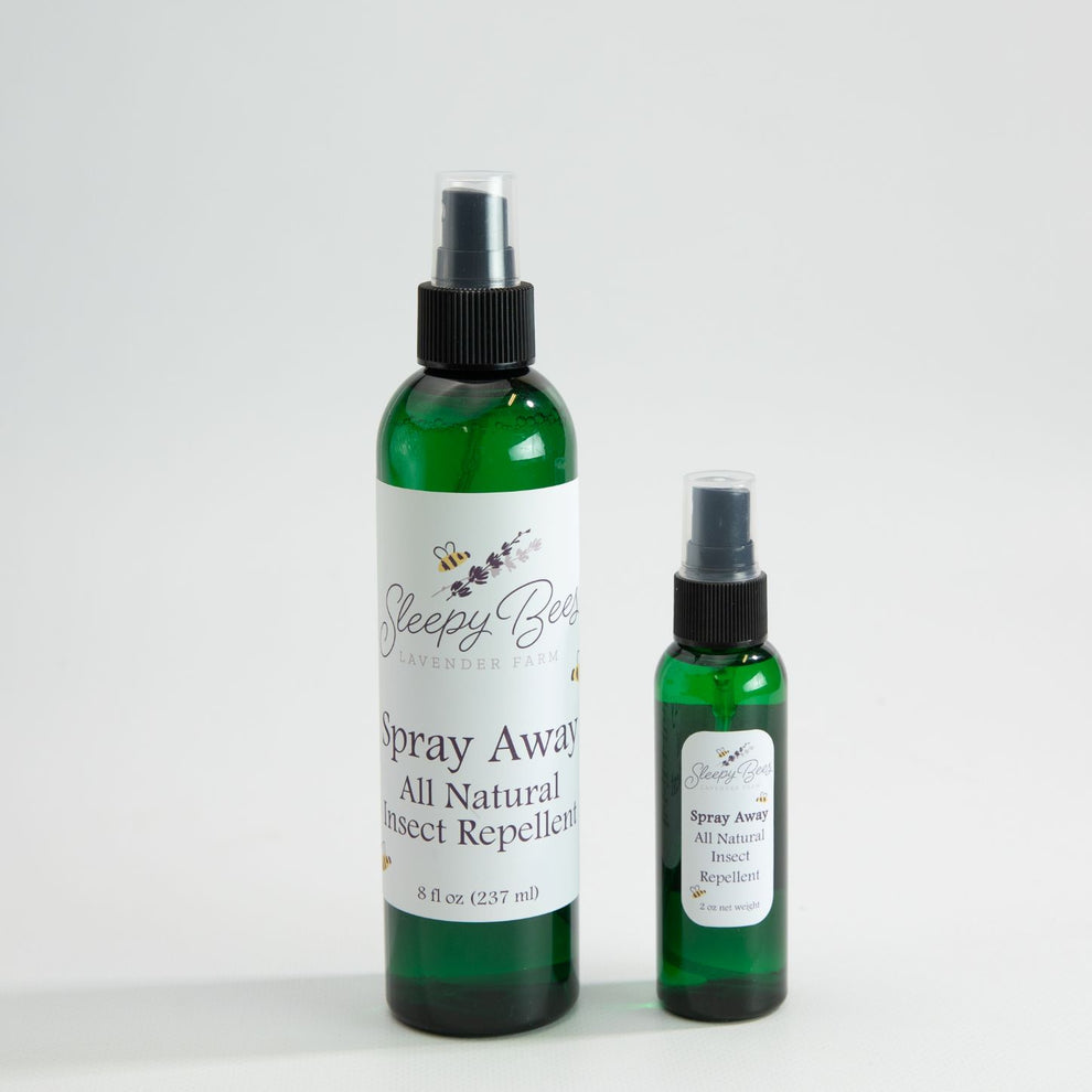 Spray Away All Natural Insect Repellent – Sleepy Bees Lavender Farm